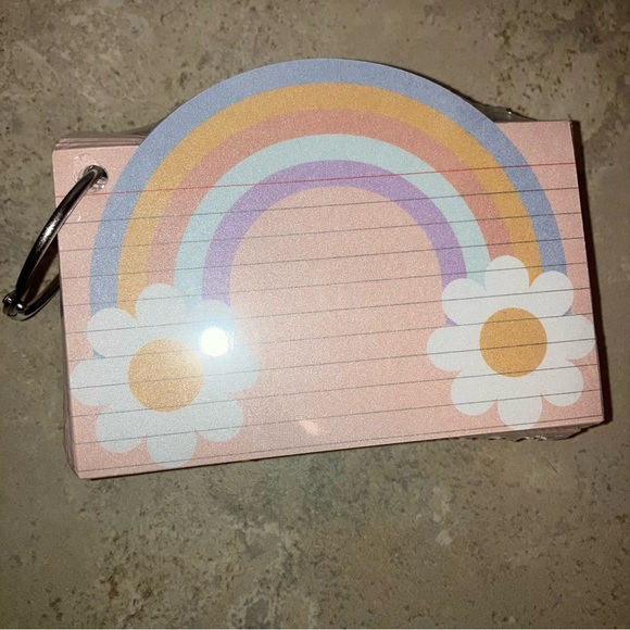 Office | New Boho Rainbow Index Cards | Poshmark